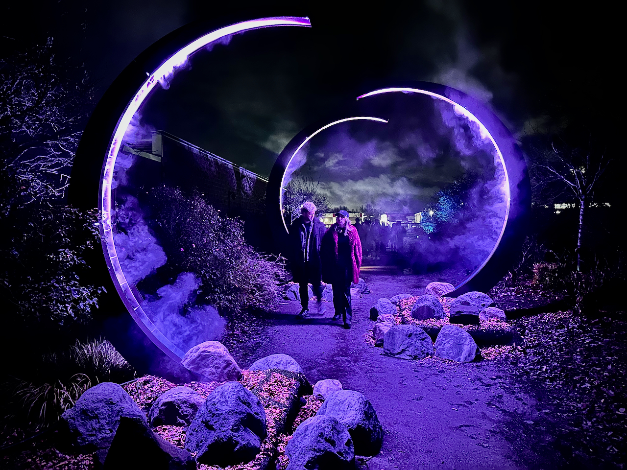 Astra Lumina is back in West Seattle; Artfui light and sound show is a ...